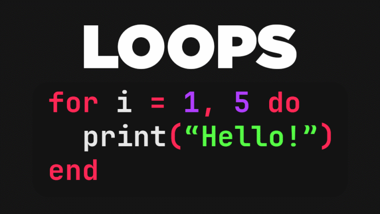 Understanding Loops in Lua For Roblox Studio - FreeRBXScripts.com